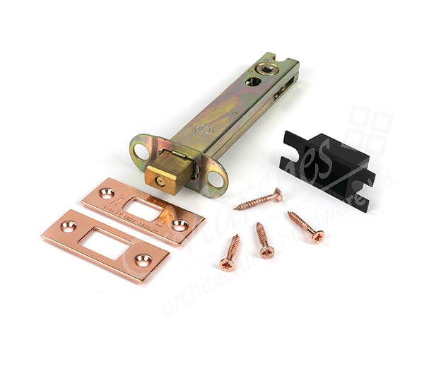 5" Heavy Duty Tubular Deadbolt - Polished Bronze - Mortice Deadbolts ...