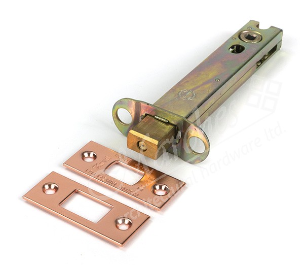 5" Heavy Duty Tubular Deadbolt - Polished Bronze - Mortice Deadbolts ...