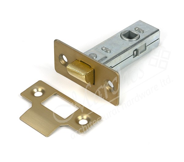 2½" Tubular Mortice Latch - Satin Brass - Mortice Latches - Latches ...