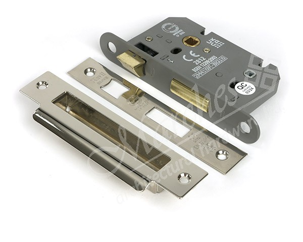 2½" Heavy Duty Bathroom Mortice Lock - Various Finishes - Bathroom ...