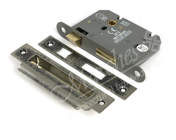 3" Heavy Duty Bathroom Mortice Lock - Various Finishes - Bathroom Locks ...