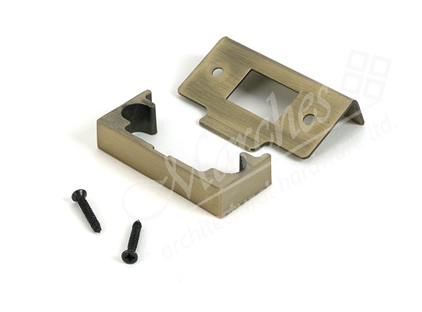 ½" Rebate Kit for Tubular Mortice Latch - Aged Brass - Mortice Latches ...