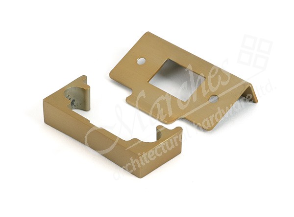 ½" Rebate Kit for Tubular Mortice Latch - Satin Brass - Mortice Latches ...