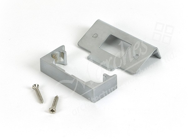 ½" Rebate Kit for Tubular Mortice Latch - Satin Chrome - Mortice ...