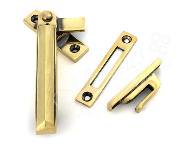 Locking Art Deco Fastener - LH - Various Finishes - Casement Fasteners ...
