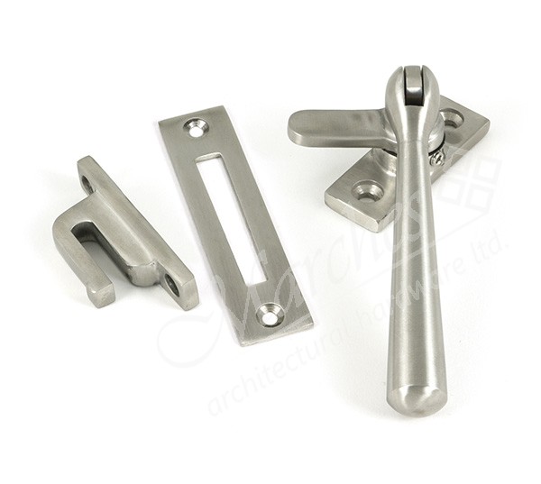 Locking Newbury Fastener - Satin Marine SS (316) - Casement Fasteners ...