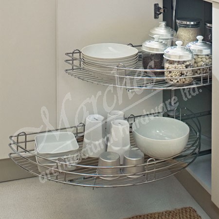 Slide out half circle carousel, 645-790 mm spindle - Carousels - half ...