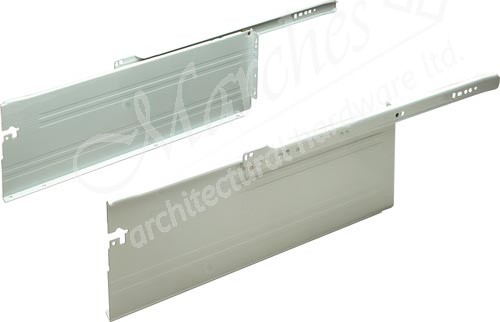 Grass metal drawer sides, 149 mm high - Metal drawer sides, roller ...