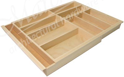 Expanding cutlery insert, to suit 500 mm deep drawer - Drawer inserts ...
