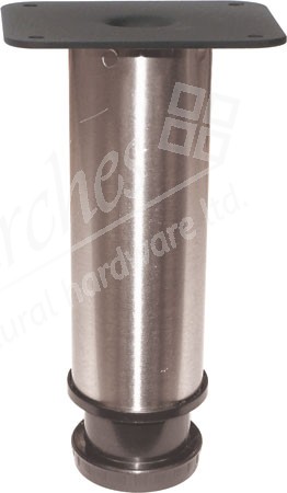 Cabinet feet sets, steel/plastic, adjustable height - Table fittings ...