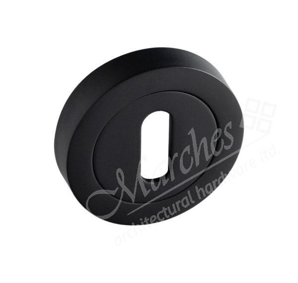 Insignia Standard Key Escutcheon 1 Pc - Black (Zinc) - Escutcheons ...