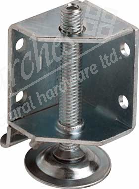 Plinth Support Galv Rh 60mm - Marches Architectural Ironmongery