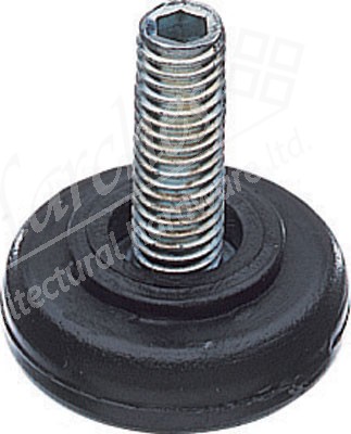 Base levellers, with threaded bolt - Plinth Fittings & Furniture Feet ...
