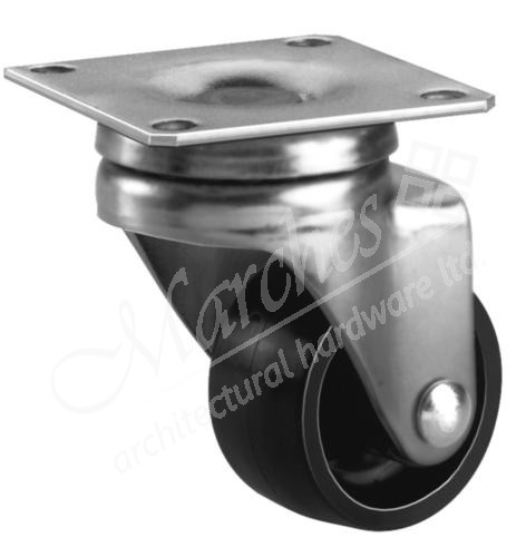 Swivel castor, 30/35 kg, ø 30/40 mm - Castors: Swivel - Carcase and ...