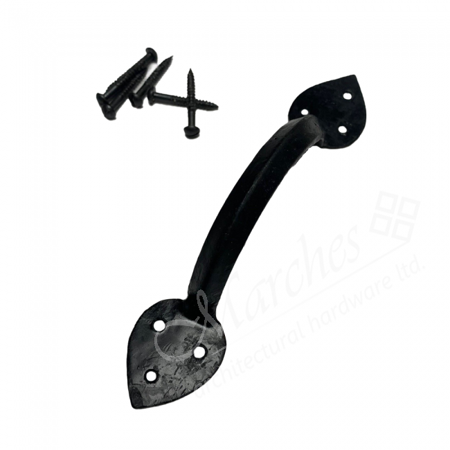 Beeswax 6" Forged Gothic D Handle - Door Hardware - Clearance Sale ...
