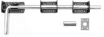 18" Drop Bolt - Black - Padlock & Gate Bolts - Bolts - Door Furniture - Marches Architectural ...
