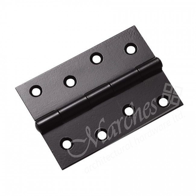 4" Fixed Pin Hinge - Black (PR) - Hinges & Hinge Fronts - Door Hardware ...