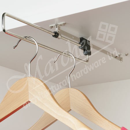 Pull-out wardrobe rail - Extending wardrobe rails - Kitchens, Bedrooms ...