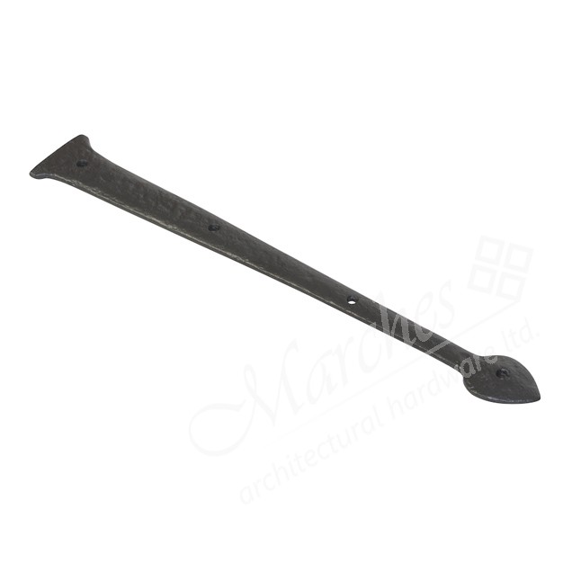 Kirkpatrick - 18" Hinge Front (pair) 814F - Black - Hinges - Marches ...
