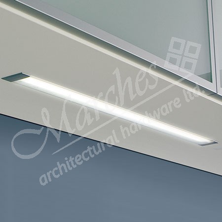 Fluorescent strip light, 240V, flush recessed - Strip lights - Lighting ...