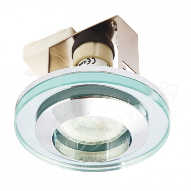 LED Ceiling Light 240 V, Ø 104 mm, 7 W, Rated IP 55 (Pack of 2 ...