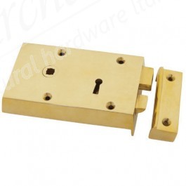 Small Cast Rim Lock - Various Finishes - Rim Locks & Latches - Locks ...