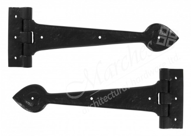 Antique Cast T Hinge 12" (pair) - Black - T Hinges & Hinge Fronts ...