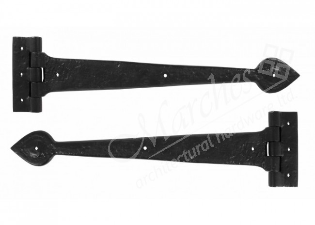 Antique Cast T Hinge 16" (pair) - Black - T Hinges & Hinge Fronts ...