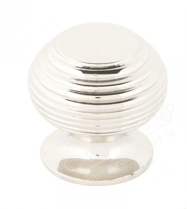 Beehive Cabinet Knob 30mm - Polished Nickel - Round Knobs - Cabinet Knobs - Cabinet Fittings ...