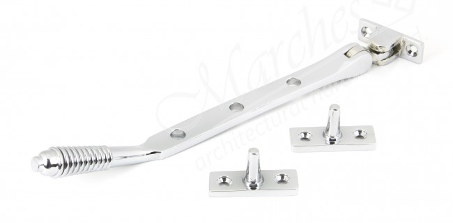 Reeded Stay Polished Chrome - Various Sizes - Window Stays - Casement ...