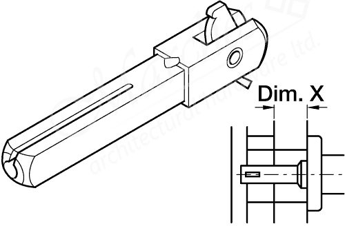 Alternative half spindle - Electronic locking - Locking and Security ...