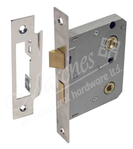 Bathroom Mortice Lock 76mm Chromed - Mortise bathroom locks - Locking ...