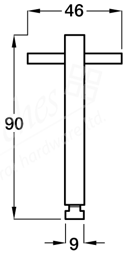 Captive Tee Key Zps - Budget locks - Locking and Security - Ironmongery ...