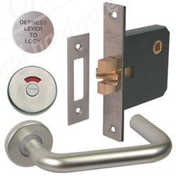 Lever handle, indicator and lock set - Disabled Toilet/Bathroom ...