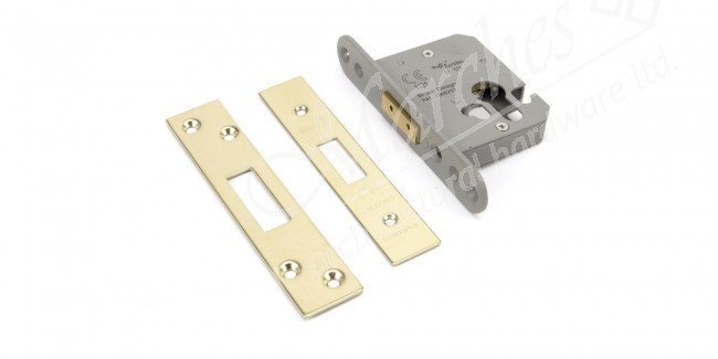 PVD 3" Euro Profile Dead Lock - British Standard Deadlocks - Mortice ...