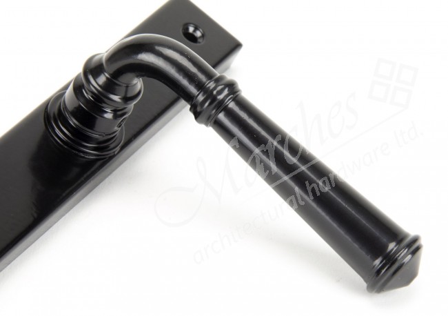 Regency Slimline Lever Espag Lock Set - Black - Espagnolette Door ...