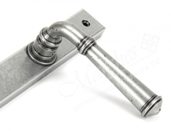 Regency Slimline Lever Espag Lock Set - Pewter - Espagnolette Door ...