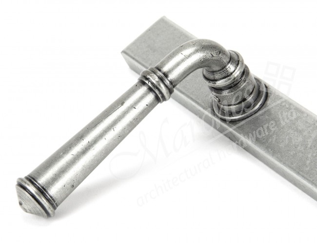 Regency Slimline Lever Espag Lock Set - Pewter - Espagnolette Door ...