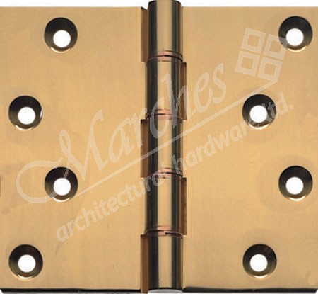 Brass DPBW projection butt hinge, 102 x 102 mm - Projection hinges ...