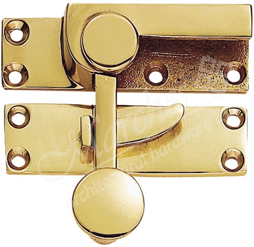 Carlisle Quadrant Fastener - Polished Brass - Sash Fasteners - Sash ...