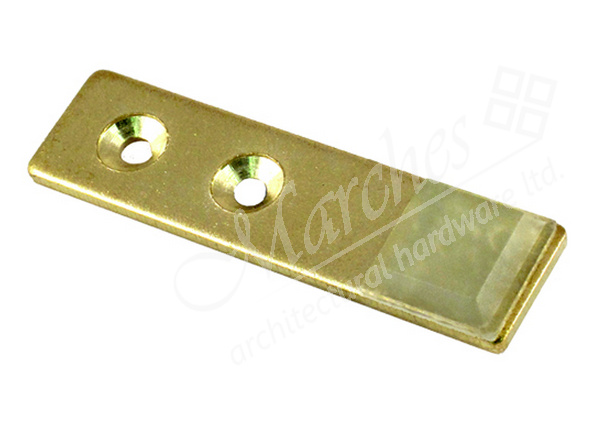 Mighton Push Ventlock - Polished Brass - Sash Window Locks & Stops ...