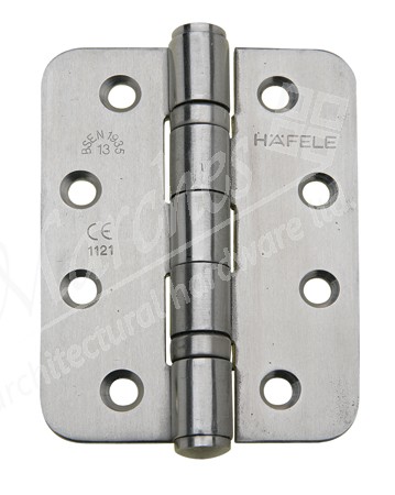 Butt Hinge 2BB RAD PSS 102x76mm - Ball bearing hinges - Ironmongery ...