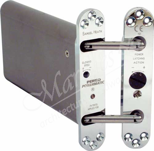 Perko Powermatic Sat Chrome - Concealed Jamb Door Closers - Door ...