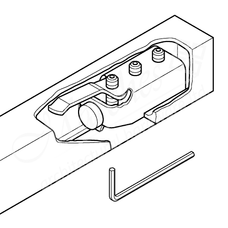 Supplementary Track Stopper - Track stoppers - Folding & Sliding Door ...