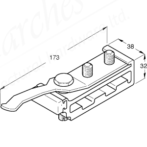 Supplementary Track Stopper - Track stoppers - Folding & Sliding Door ...