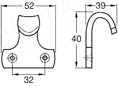 Sash Finger Lift PCP - Sash window fittings - Window fittings ...