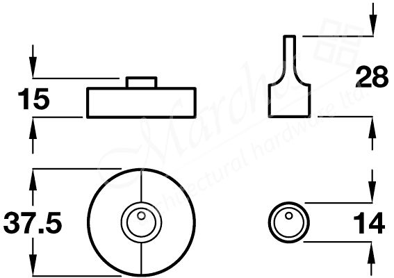 No mischief key - Cubicle Fittings for 17-21 mm Board - Kitchens ...