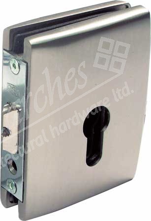 Minima deadlock double bevelled latch - Glass Door Patches - Standard ...