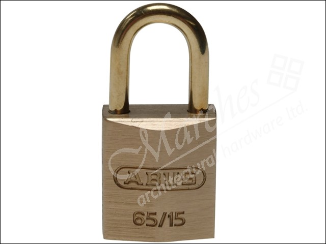 65MB/15 15mm Brass Padlock & Shackle Keyed Alike - Marches ...