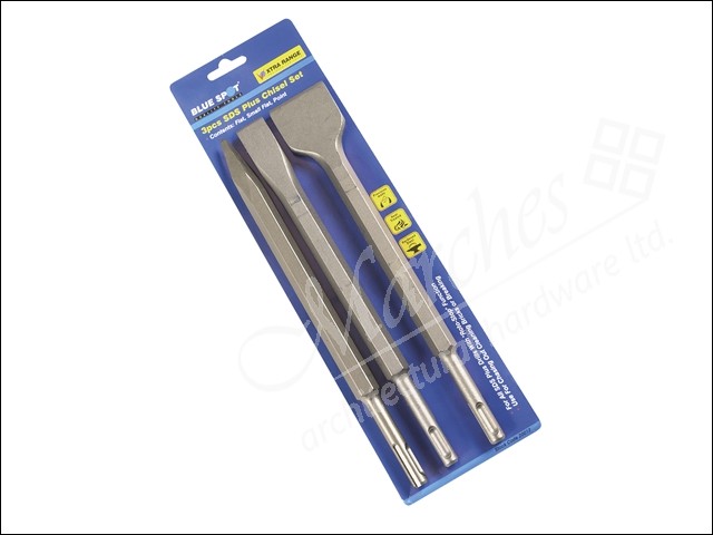 SDS Chisel Set 3Pc 20012 - Marches Architectural Ironmongery